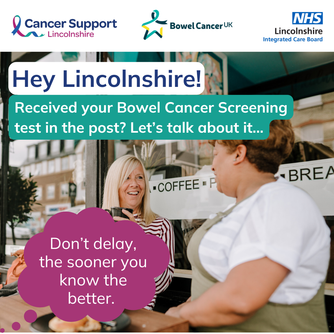 Take the screening test when offered - Bowel Cancer Awareness Month ...